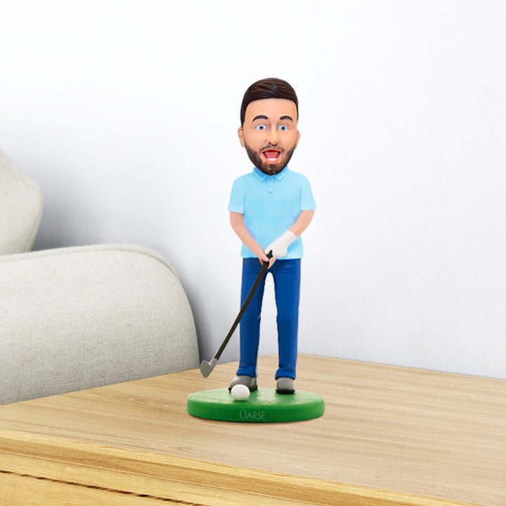 Golf Custom Made Bobblehead Dolls, Make a Bobblehead of Yourself – OARSE